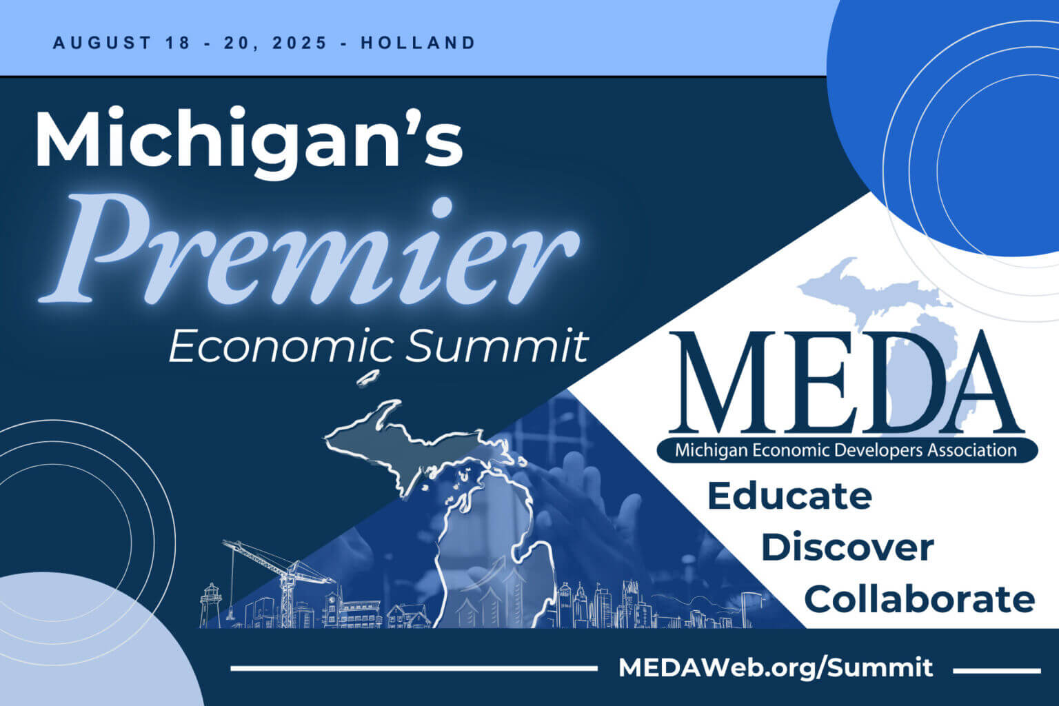 About Michigan's Premier Economic Summit - Michigan Economic Developers ...